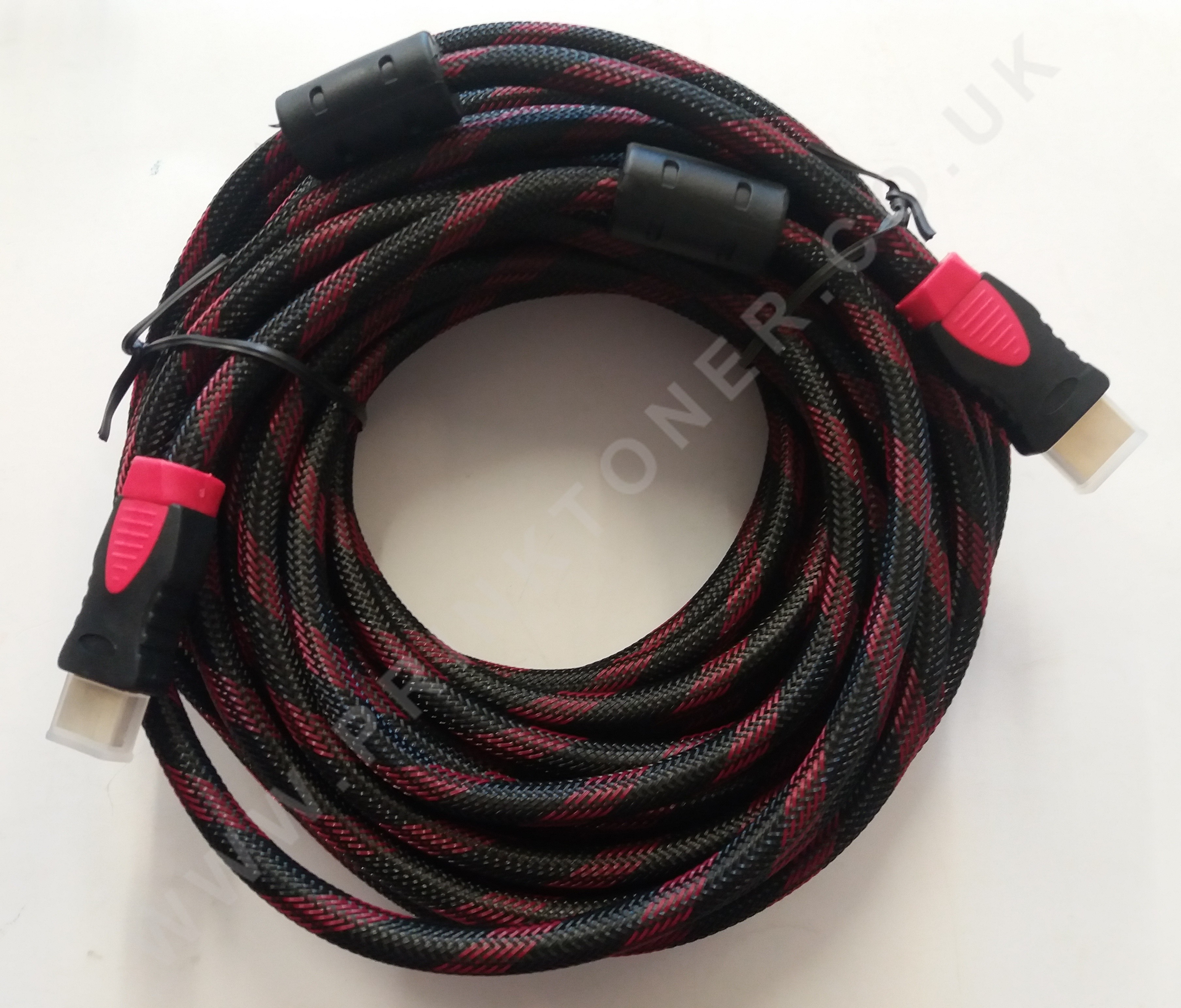 HDMI Cable 1.4 (M) Nylon Braided Display Cable - Prinktoner Ltd