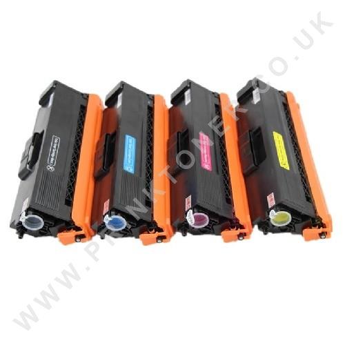 Compatible Brother TN328 Black & Colour Toner Cartridges - Prinktoner Ltd