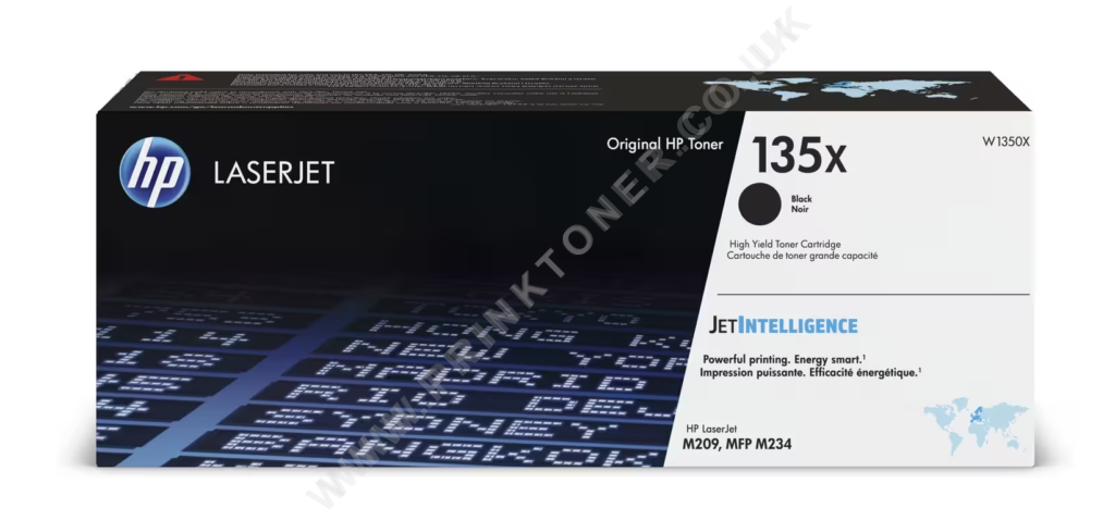 HP 135X High Yield Black Original LaserJet Toner W1350X - Prinktoner Ltd
