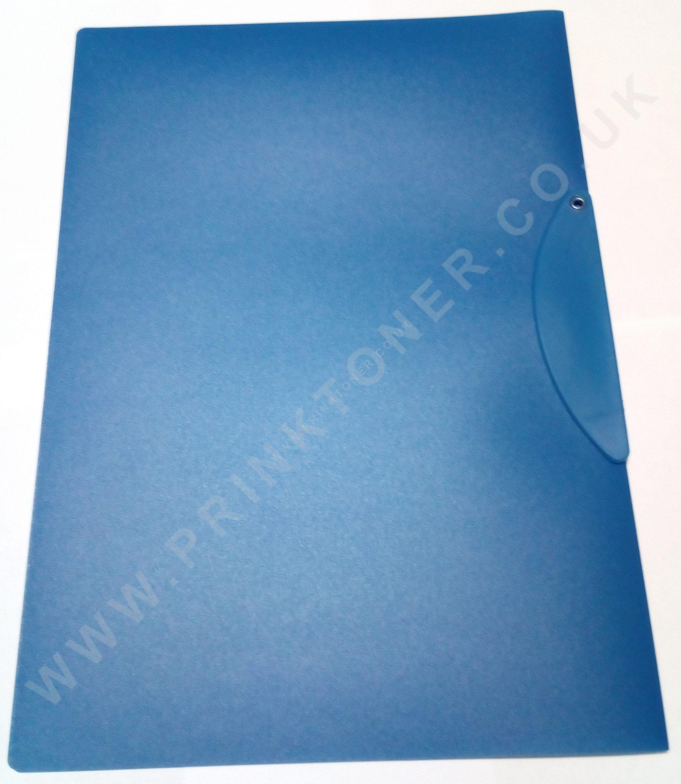 A4 Swing Clip File Folder Polypropylene Presentation Folder Blue Colour ...