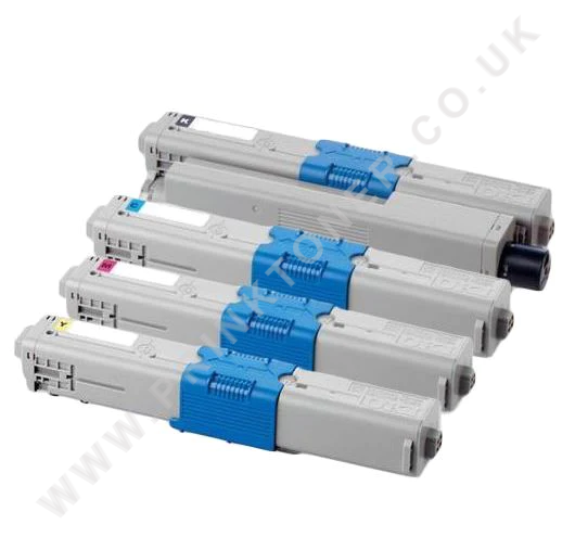 Compatible Oki C332 Black & Colour Toner Cartridges - Prinktoner Ltd