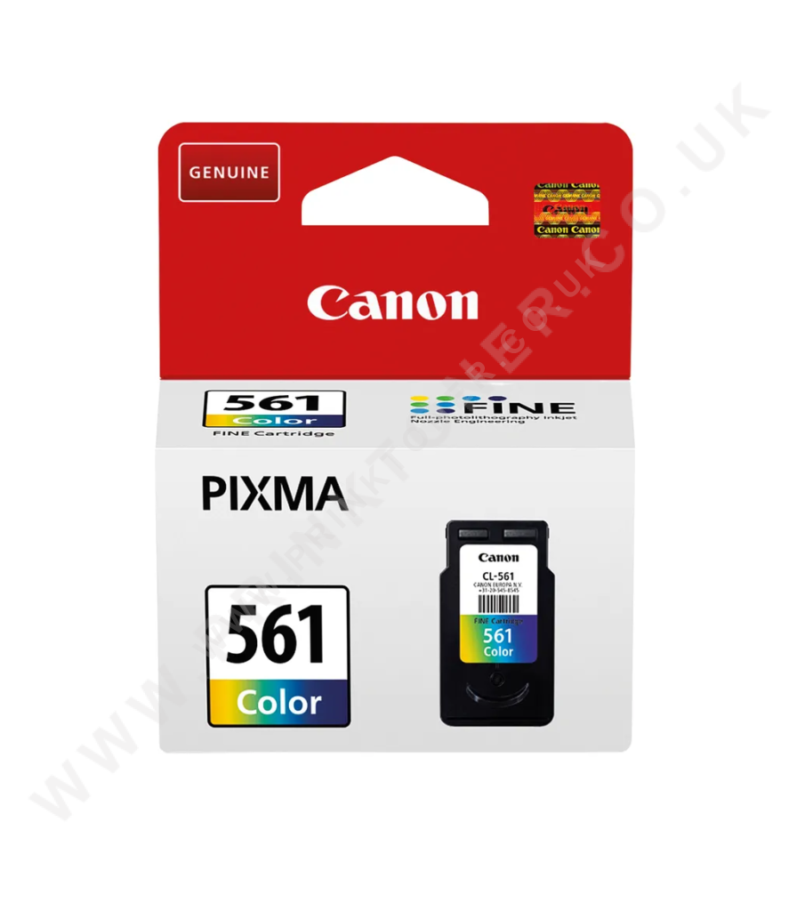 Canon CL-561 Tri-Colour Ink Cartridge Original - Prinktoner Ltd