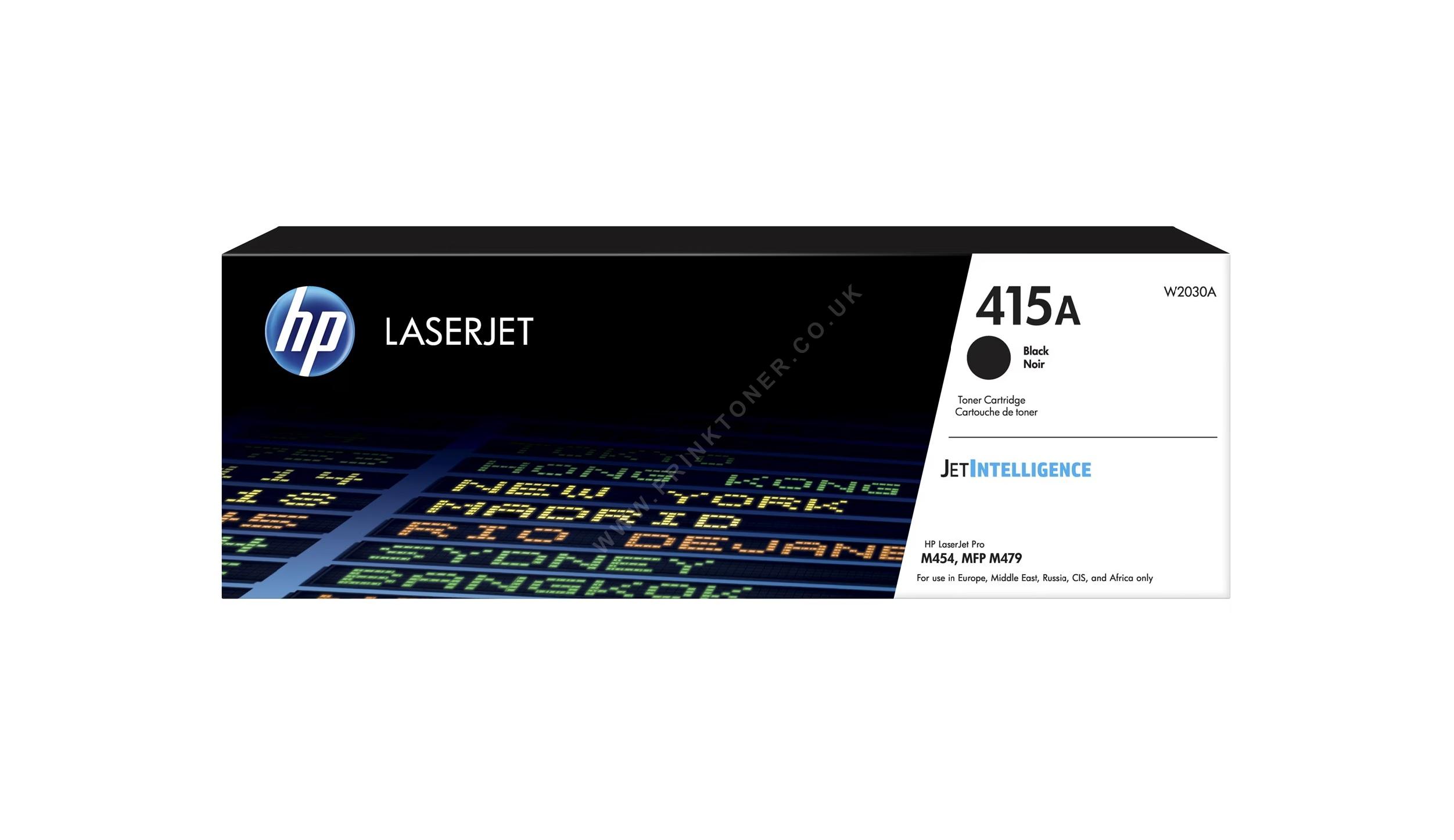 HP 415A Black W2030A Original Laser Toner Cartridge - Prinktoner Ltd
