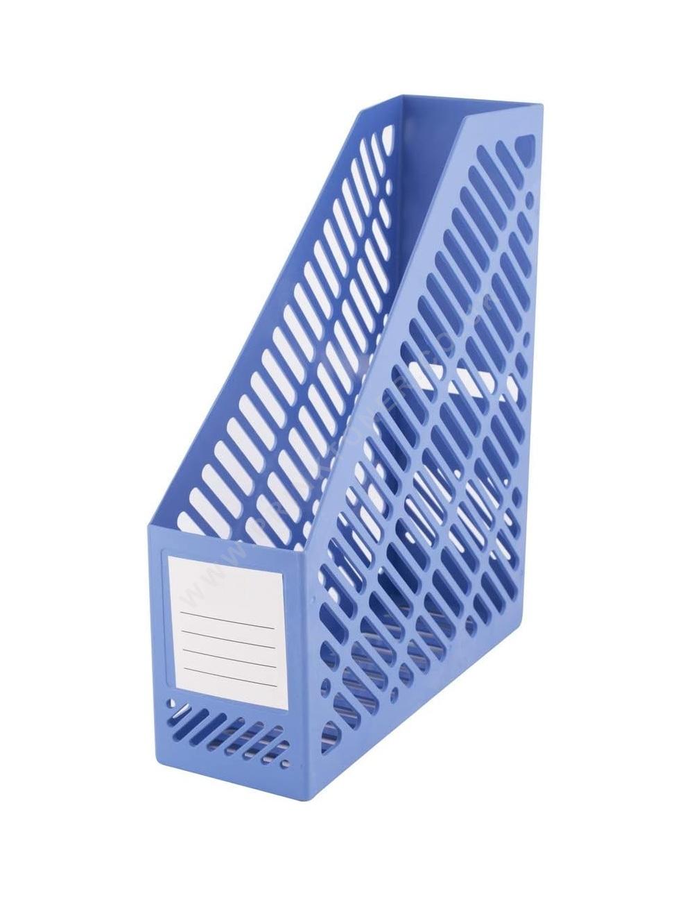 Magazine Rack File Holder Blue - Prinktoner Ltd